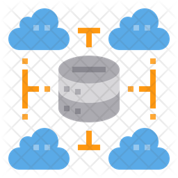 Database Connection Icon - Download in Flat Style