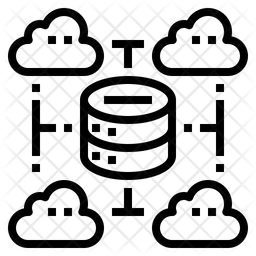 Database Connection Icon - Download in Line Style