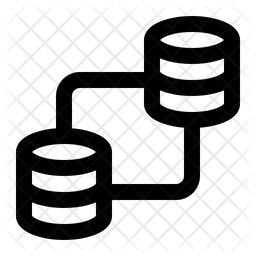 Database Connection Icon - Download in Line Style