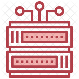 Database Connection Icon - Download in Dualtone Style