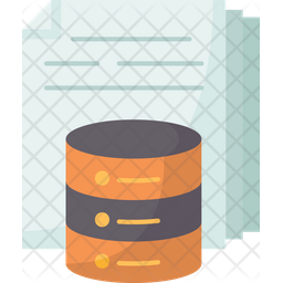 Database File Icon - Download in Flat Style