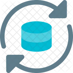 Database Refresh Icon - Download in Flat Style