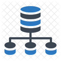 Database structure Icon - Download in Flat Style