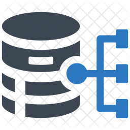Database structure Icon - Download in Dualtone Style