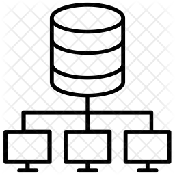 Database structure Icon - Download in Line Style