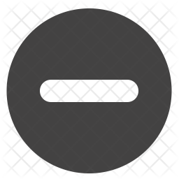 Decrease Icon - Download in Glyph Style