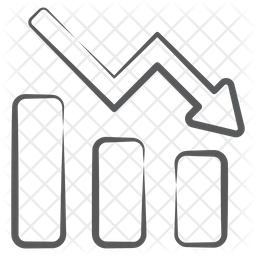 338 Decrease Bar Chart Icons - Free in SVG, PNG, ICO - IconScout