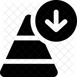 Increase Chart Icon - Download in Glyph Style