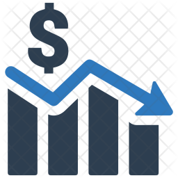 Graph Down Svg Png Icon Free Download 553877