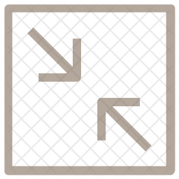 Free Decrease Size Icon of Colored Outline style - Available in SVG ...