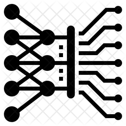 Free Deep Learning Icon of Glyph style - Available in SVG, PNG, EPS, AI ...