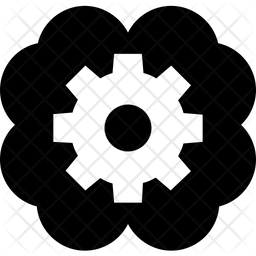 Deep Learning Icon - Download in Glyph Style