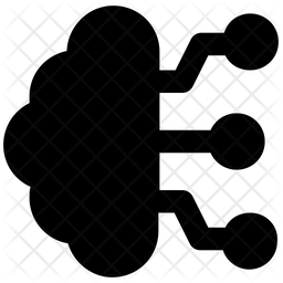 Deep Learning Icon - Download in Glyph Style