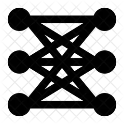 Deep Learning Icon - Download in Glyph Style