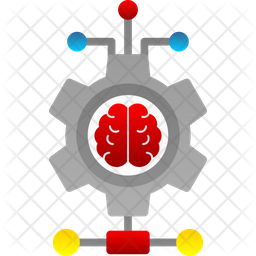 Deep Learning Icon - Download in Flat Style