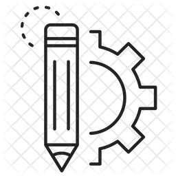 Design And Development Icon - Download in Line Style