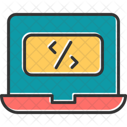 Developer Icon - Download in Colored Outline Style