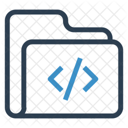 Development folder Icon - Download in Line Style