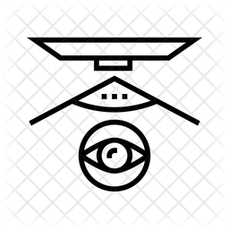 Ips Display Icon - Download in Line Style