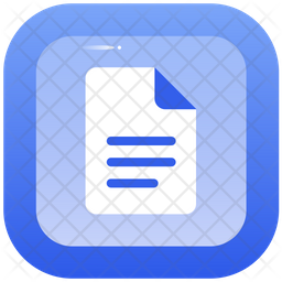 Docs Icon - Download in Flat Style