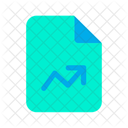 Document Data Icon - Download in Flat Style