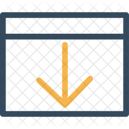 Download File Icon - Download in Dualtone Style