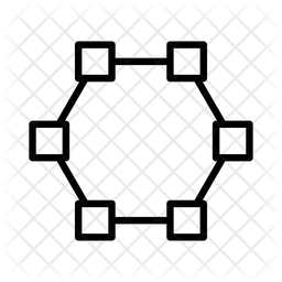 Draw Polygon Icon - Download in Line Style