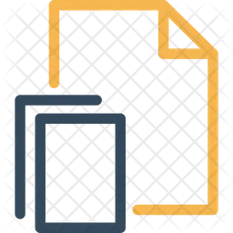 Dual File Icon - Download in Dualtone Style