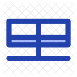 Dual monitor Icon - Download in Dual Tone Style