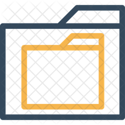 Duplicate Folder Icon - Download in Dualtone Style