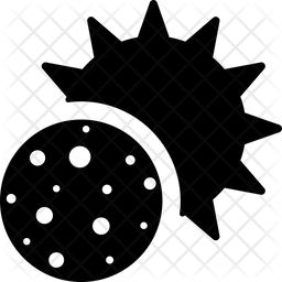 Eclipse Icon - Download in Glyph Style