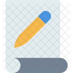 Edit File Icon - Download in Flat Style