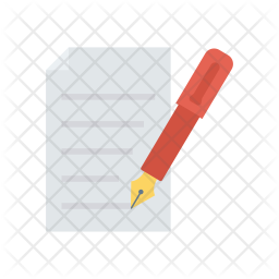 Edit file Icon - Download in Flat Style