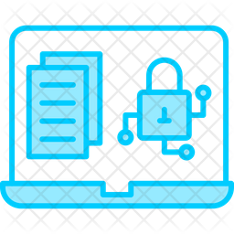 Encrypted Data Icon - Download in Dualtone Style