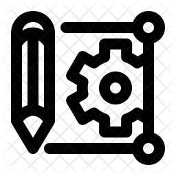 Engineering design Icon - Download in Line Style