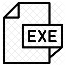 Exe File Icons - Free Download in SVG, PNG