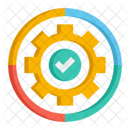 Execution Icon - Download in Flat Style