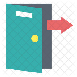 Exit Icon - Download in Flat Style
