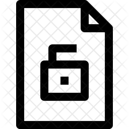 File Icon - Download in Line Style