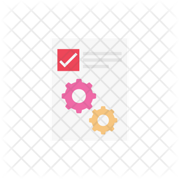 File Config Icon - Download in Flat Style