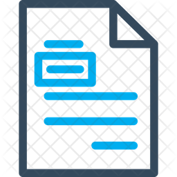 File Data Icon - Download in Dualtone Style