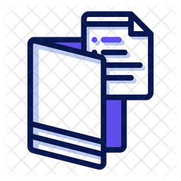 File Folder Icon - Download in Dualtone Style