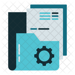 File Setting Icon - Download in Flat Style