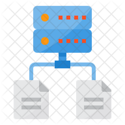 File Storage Icon - Download in Flat Style