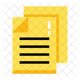 Files Icon - Download in Flat Style