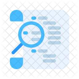 Find Code Icon - Download in Flat Style
