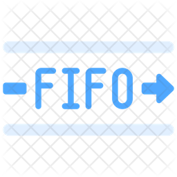 First In First Out Icon - Download in Flat Style