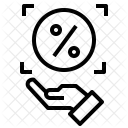 Fixed Interest Icon - Download in Line Style