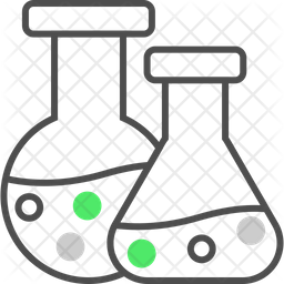 Flasks Icon - Download in Dualtone Style