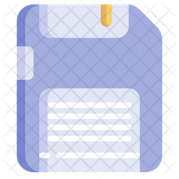 Floppy Disk Icon - Download in Flat Style